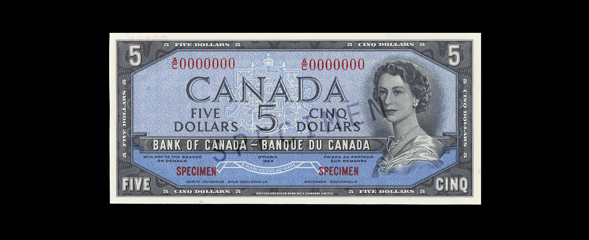 Canadian Landscape Series $5 Note - Bank of Canada Museum