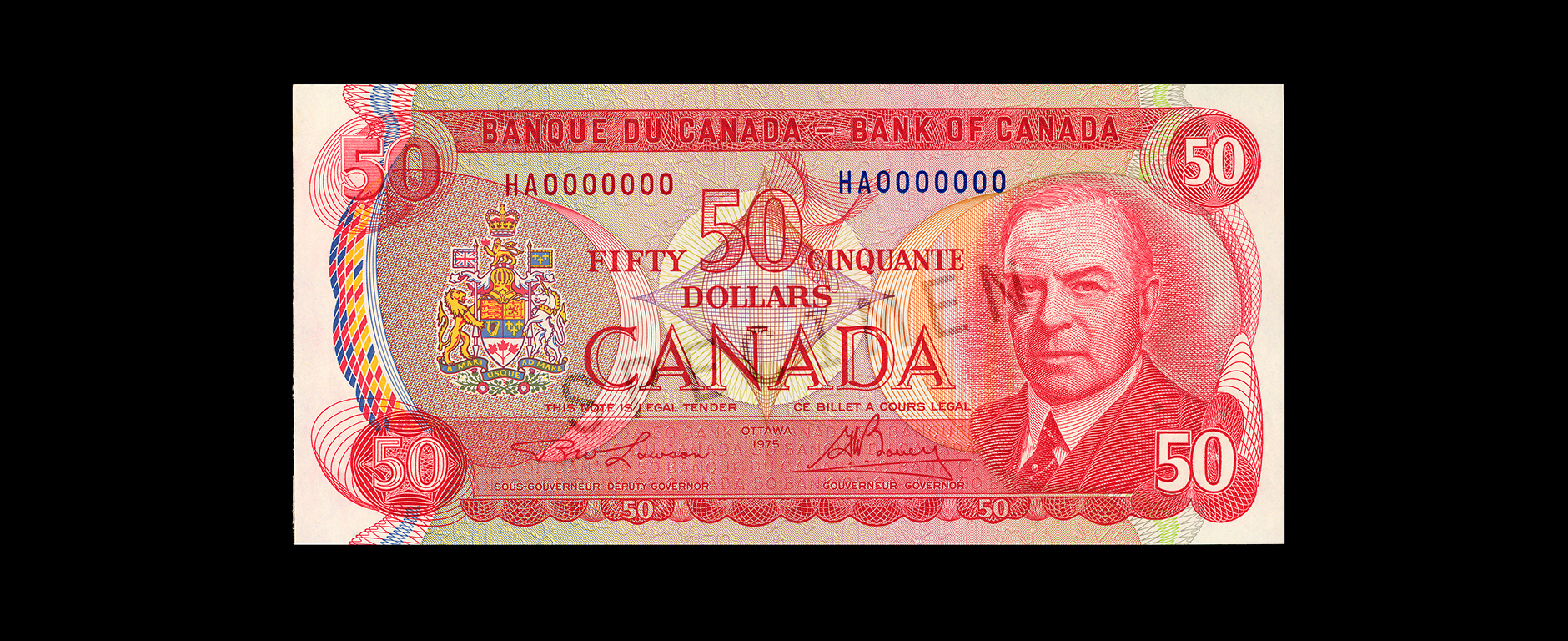Scenes of Canada Series $50 Note - Bank of Canada Museum