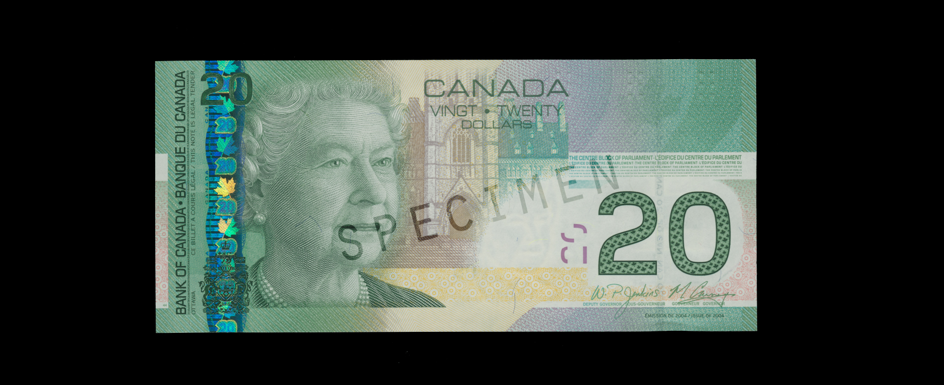 Canadian Journey Series $20 Note - Bank of Canada Museum